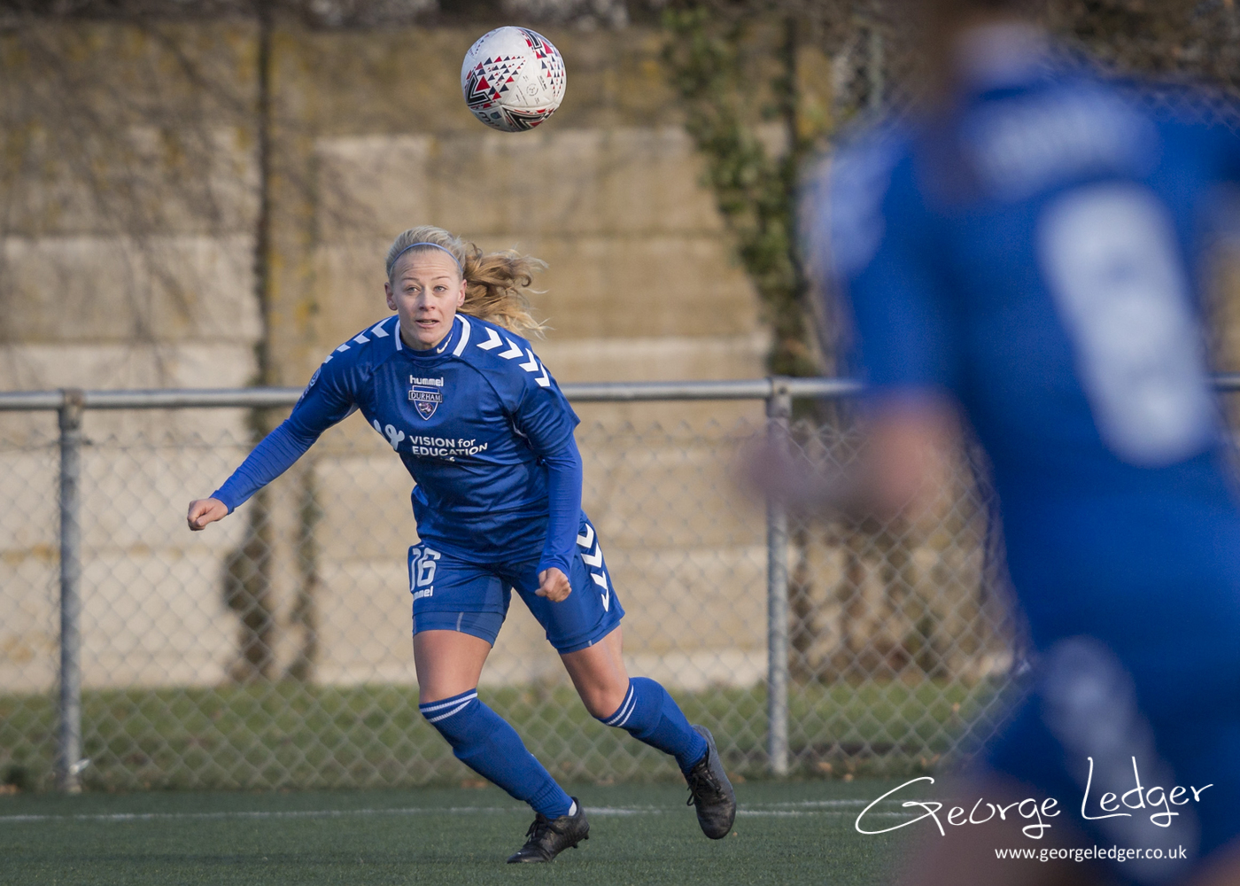 Durham v London Bees on 8th Dec 2019 at New Ferens Park, Durham In the FA Womens Championship ...