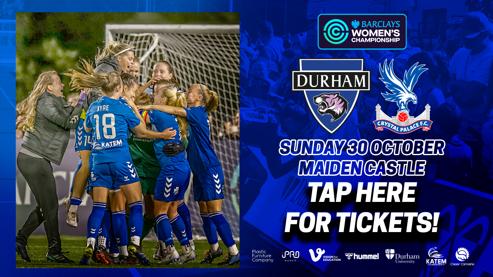 PalacePopup2 – Durham Women FC