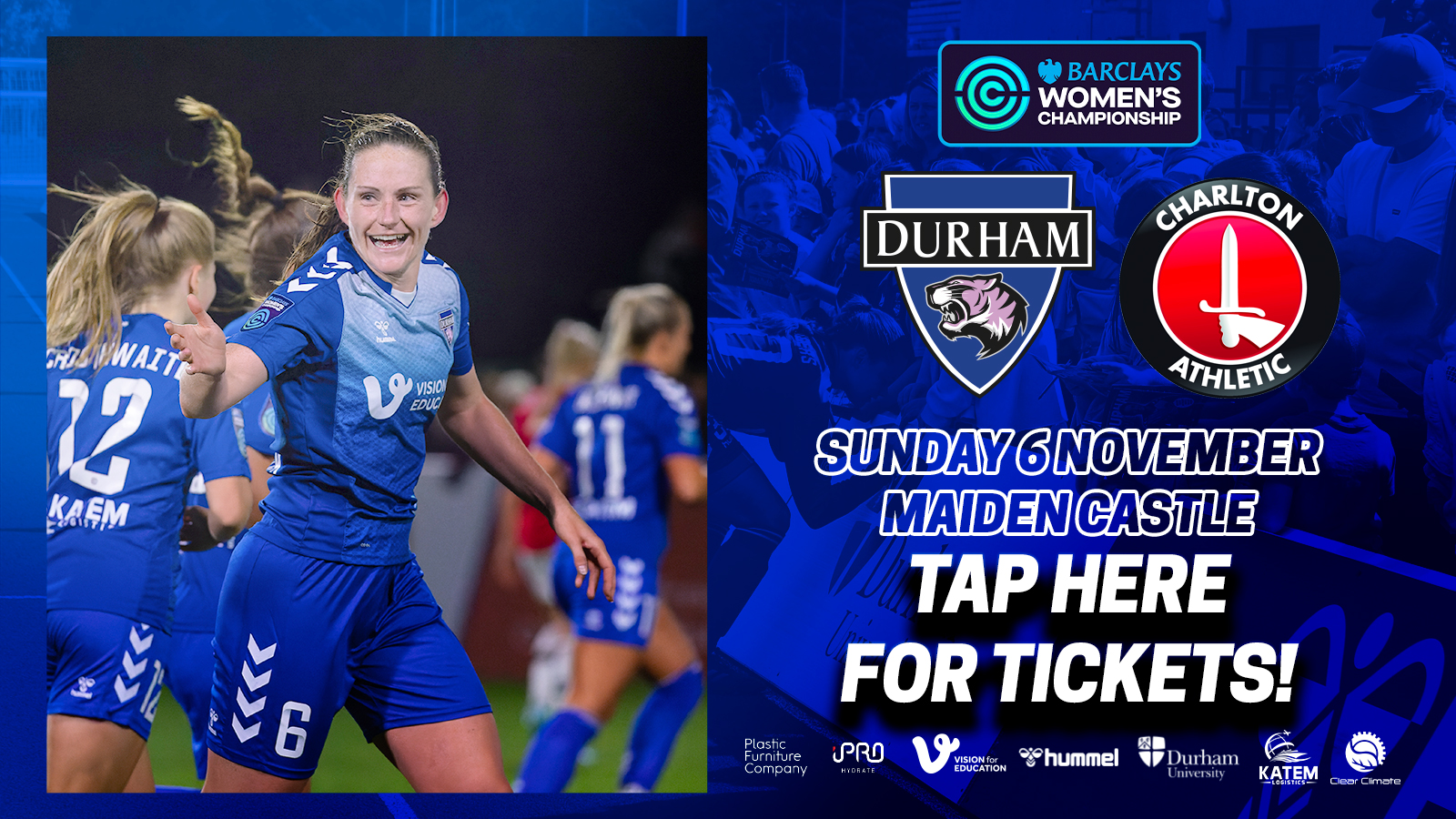 CharltonPopup(2) – Durham Women FC
