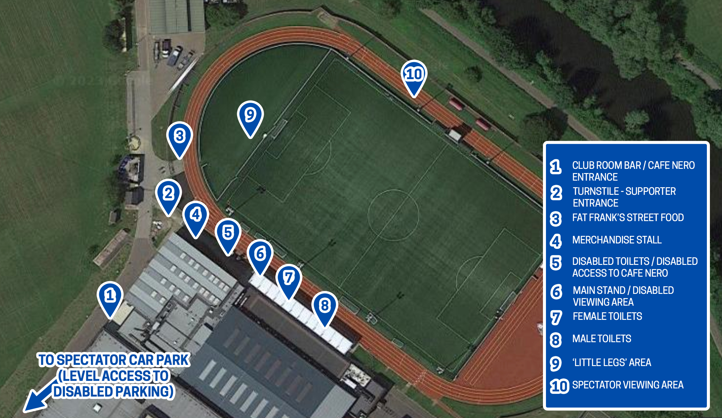 Disabled Access – Durham Women FC
