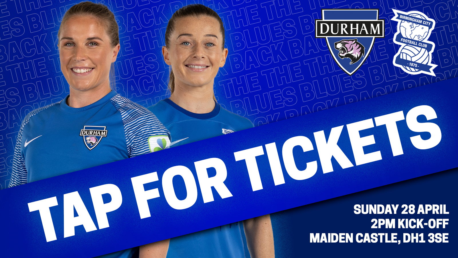 PopupBothClubs – Durham Women FC