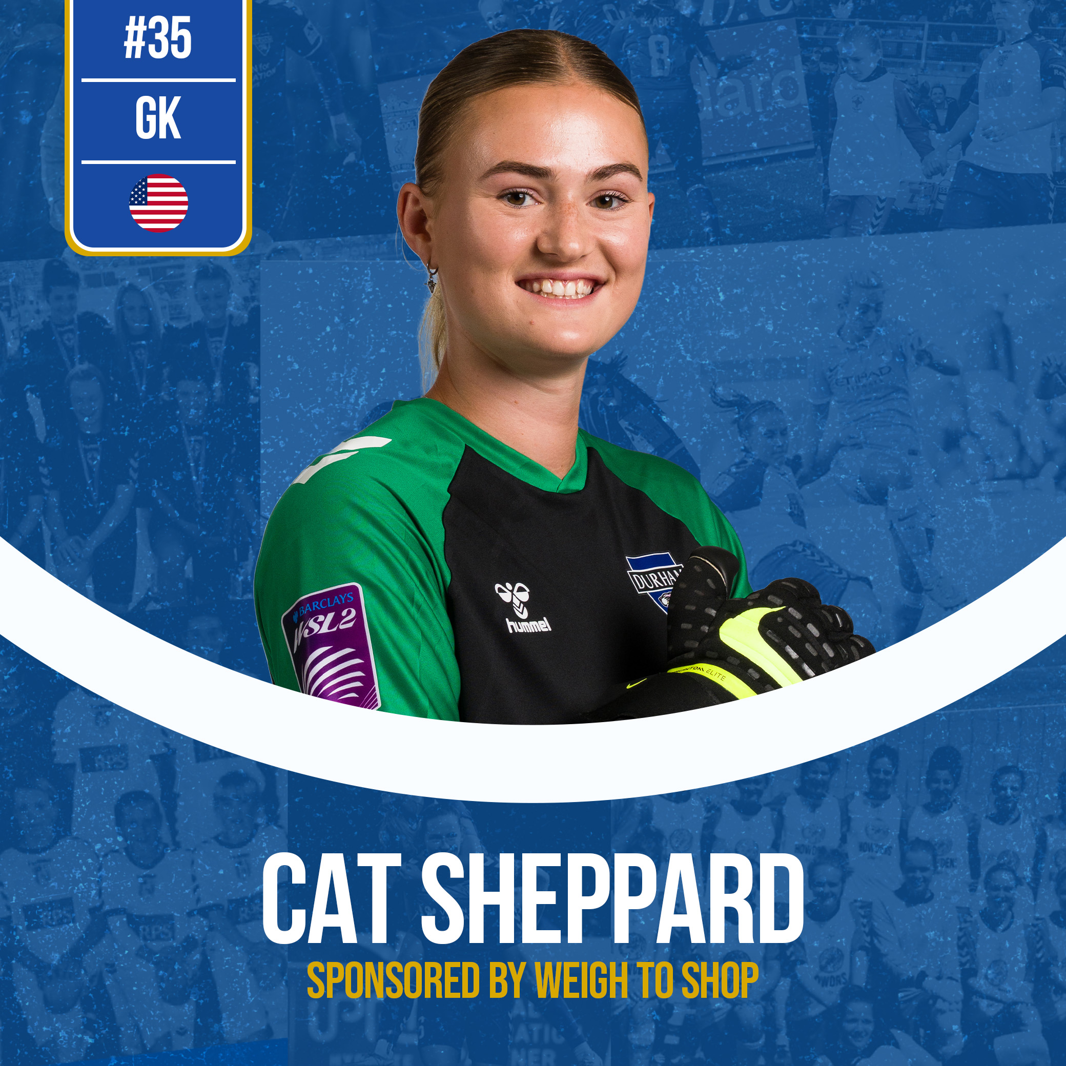 Cat Sheppard – Durham Women FC